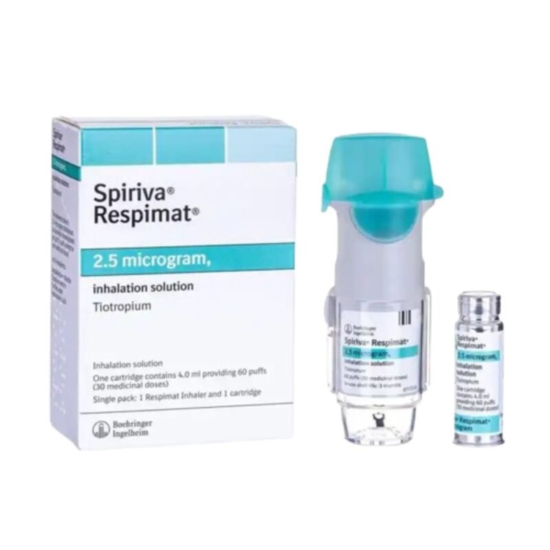 Spiriva 2.5mcg Respimat Inhalation x 60Puffs - MediGlow Healthcare (NG)